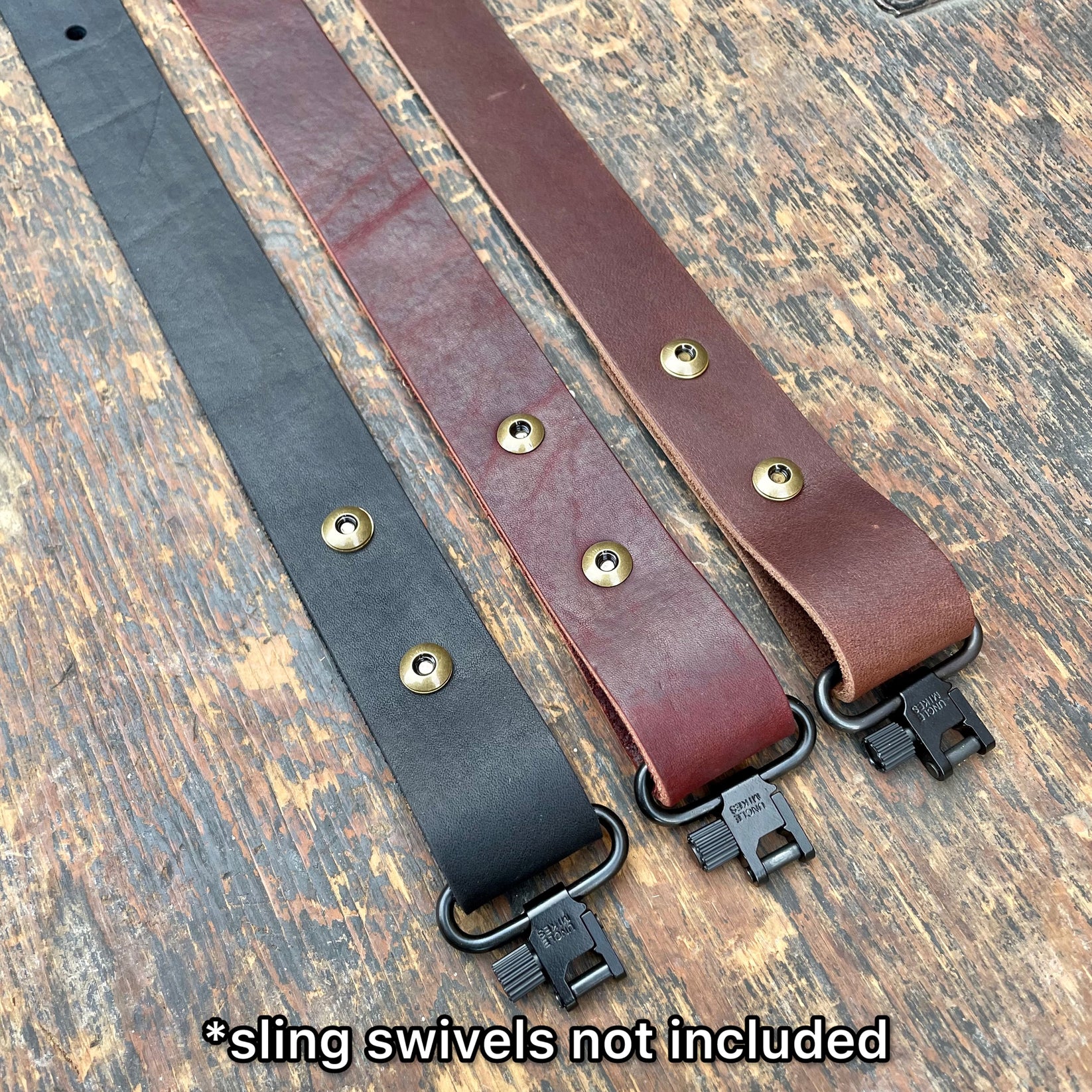 Latigo Leather Slings – Mason Leather