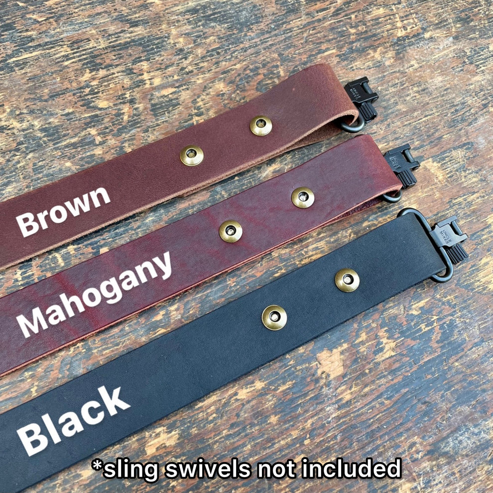 Latigo Leather Slings – Mason Leather