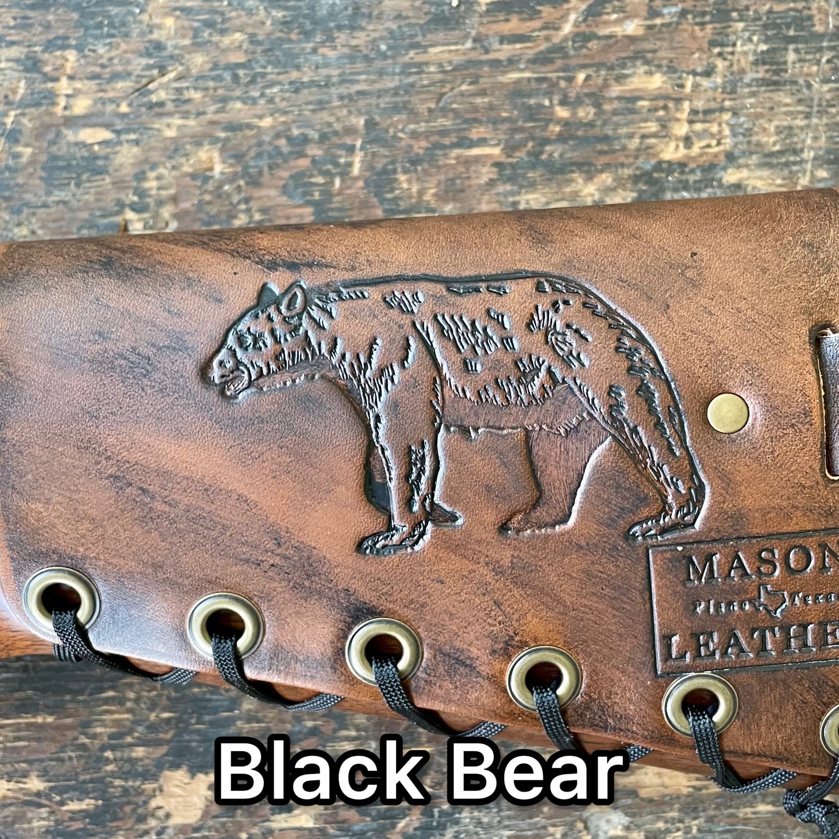 Rifle Cartridge Cuff – Mason Leather