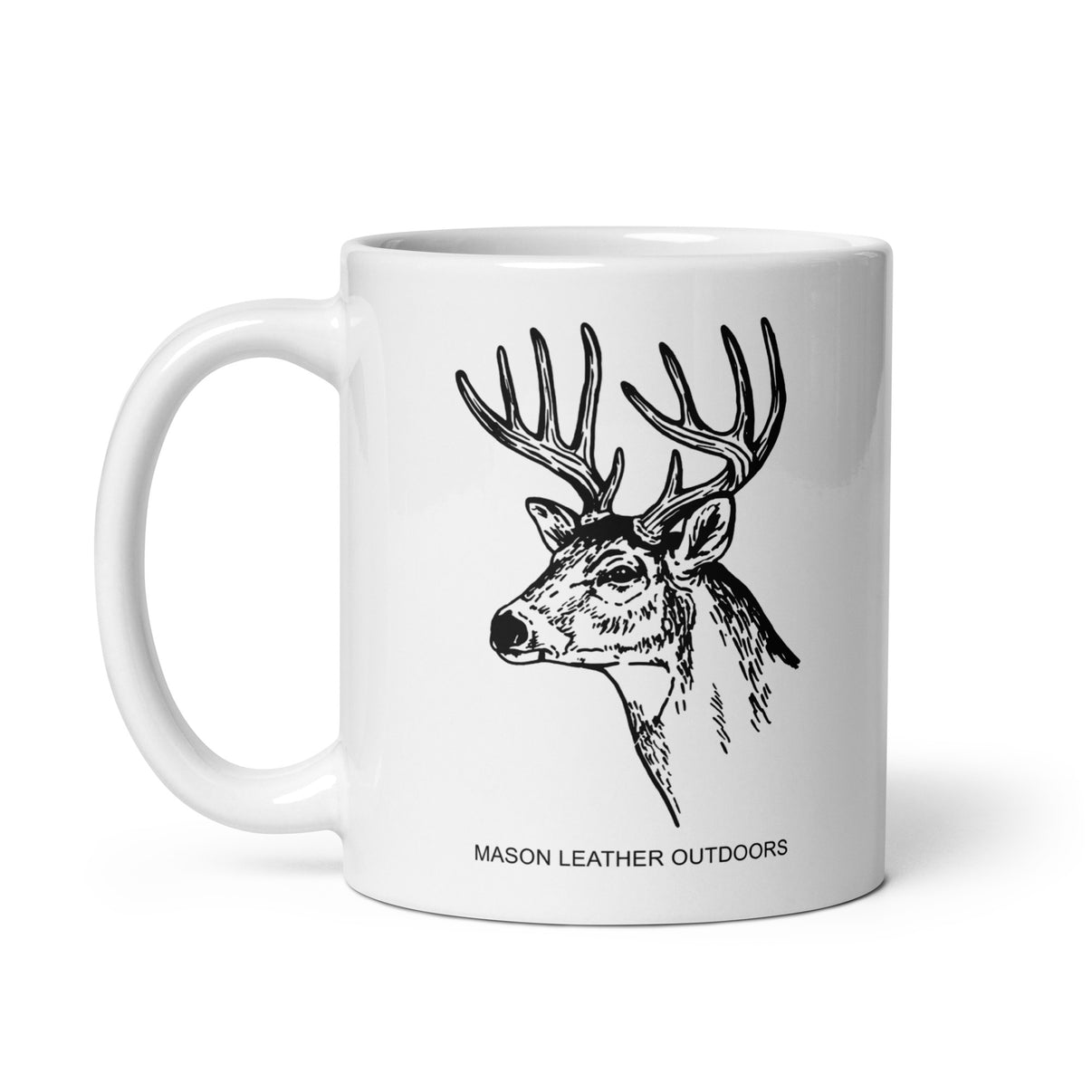 Whitetail Deer Coffee Mug – Mason Leather