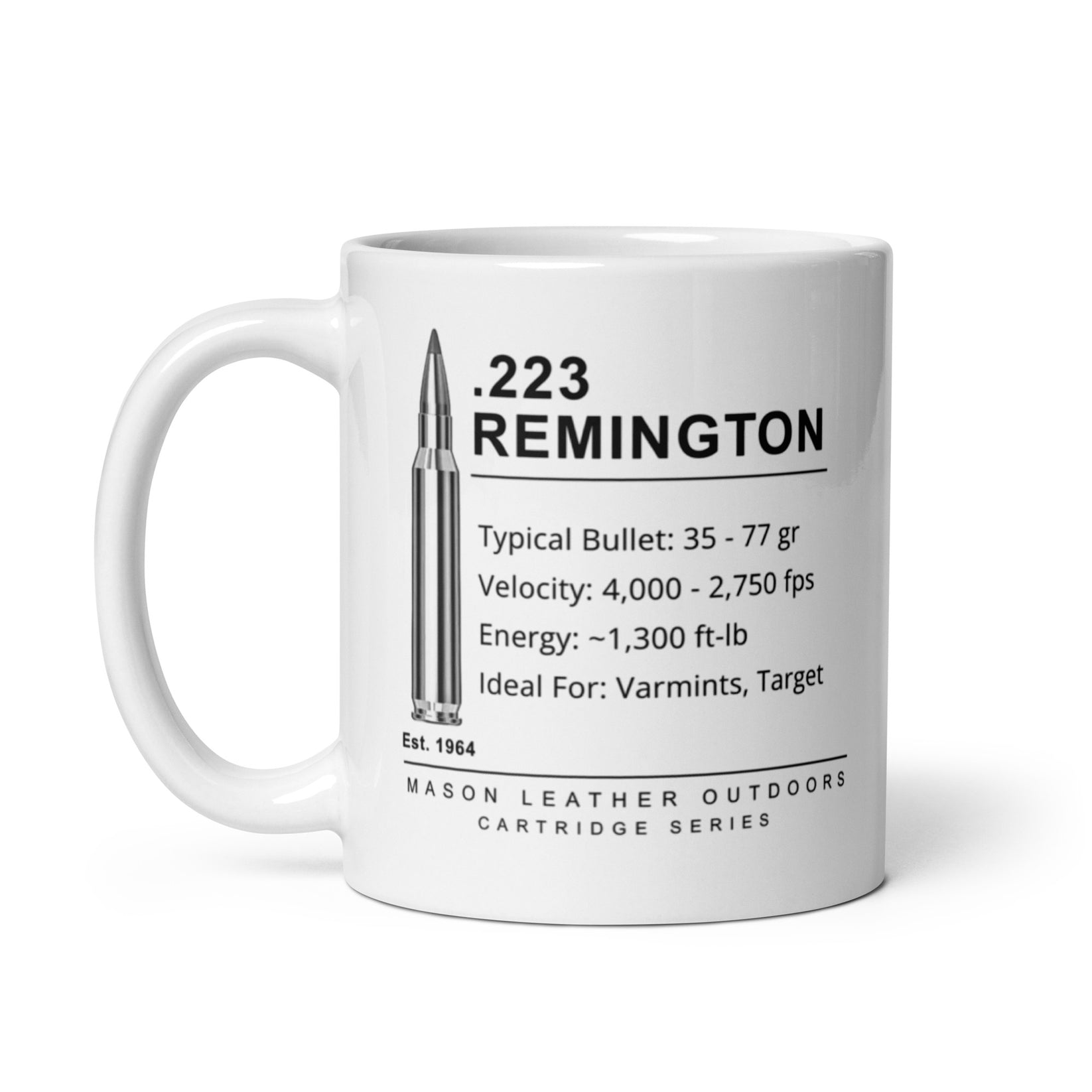 .223 Remington Coffee Mug – Mason Leather